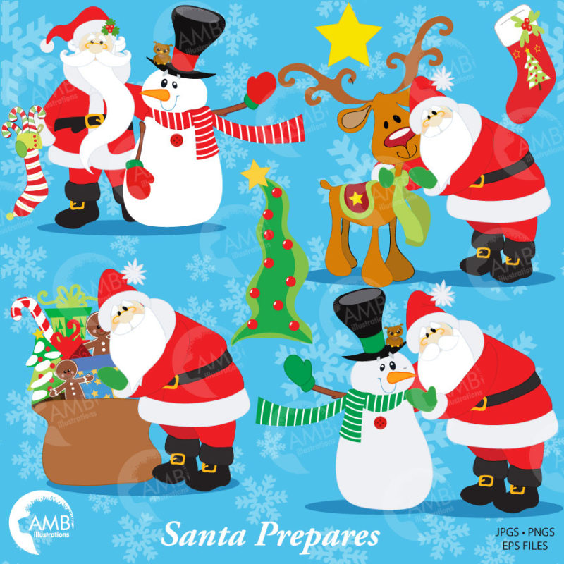Christmas Frosty The Snowman - AMBillustrations.com